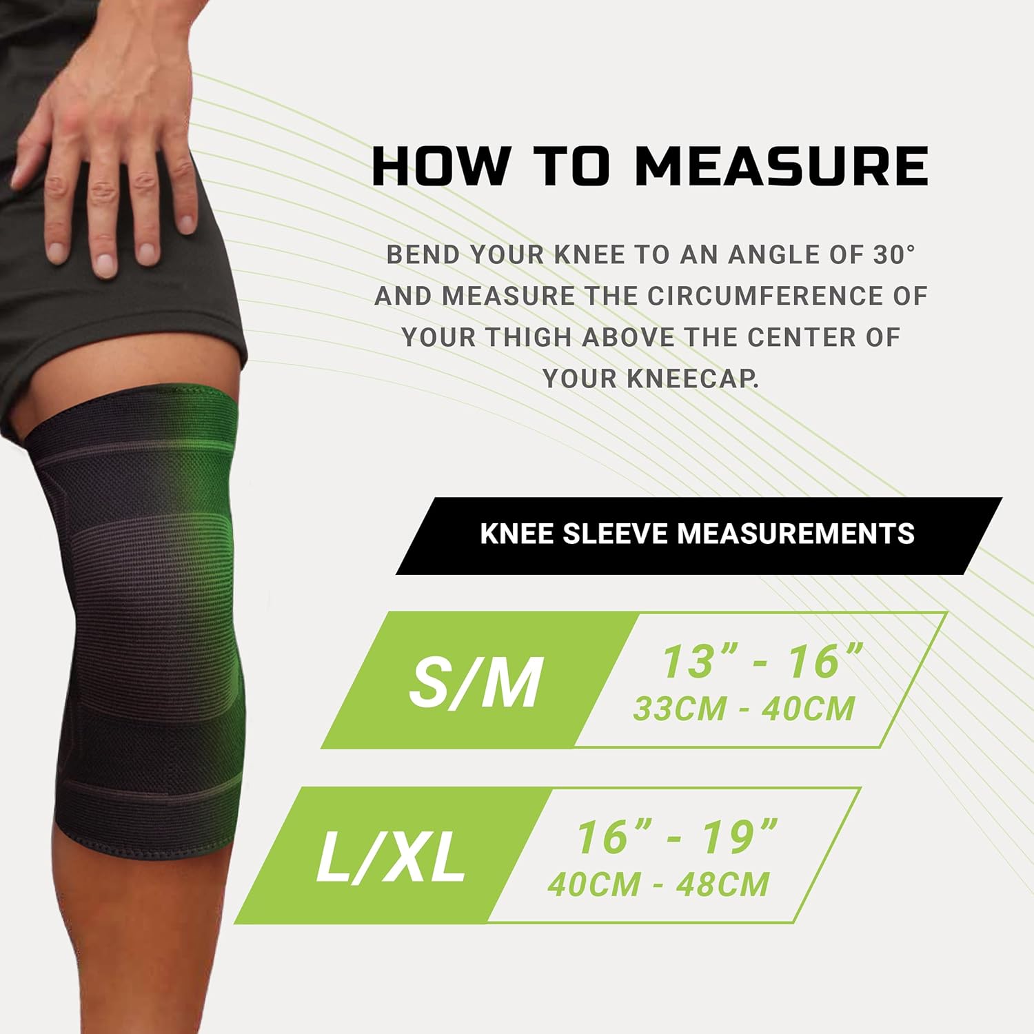 Green Drop 2 Pack Knee Compression Sleeve S/M and Kinesiology Tape ...